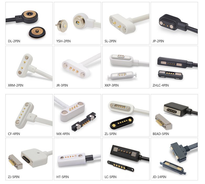 China Customized Magnetic Pogo Pin Cable Connector Suppliers, Manufacturers - Factory Direct ...